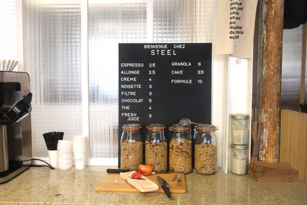 Steel Coffee Shop, du mag au coffee shop